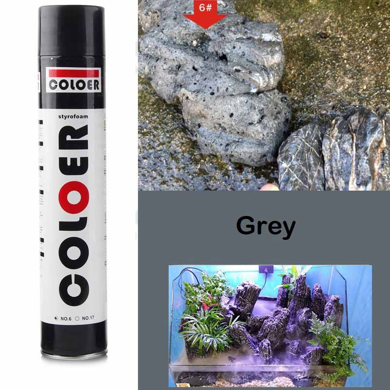 Aquarium Coloer Foam Spray Hardscape Decoration – Shrimpoly